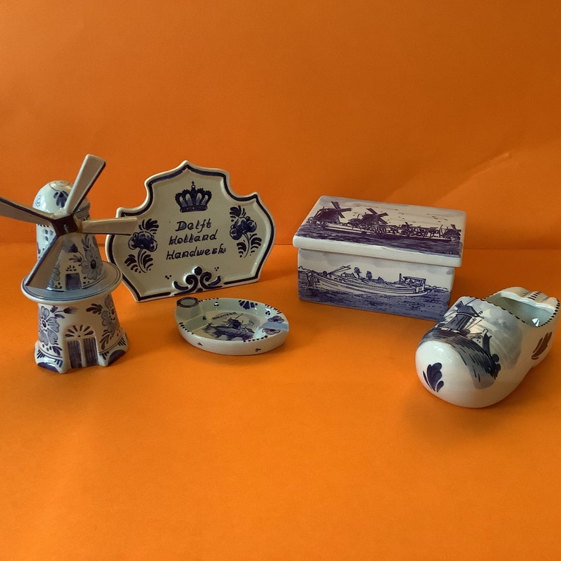 Collection of Delft Ware 1950’s - Etsy