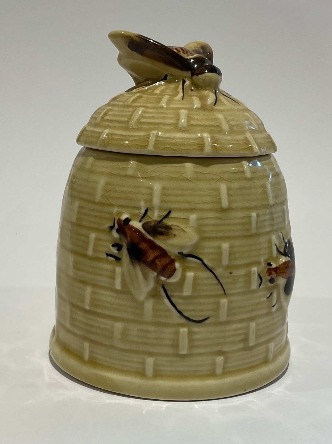 Bee Hive Honey Pot - Etsy