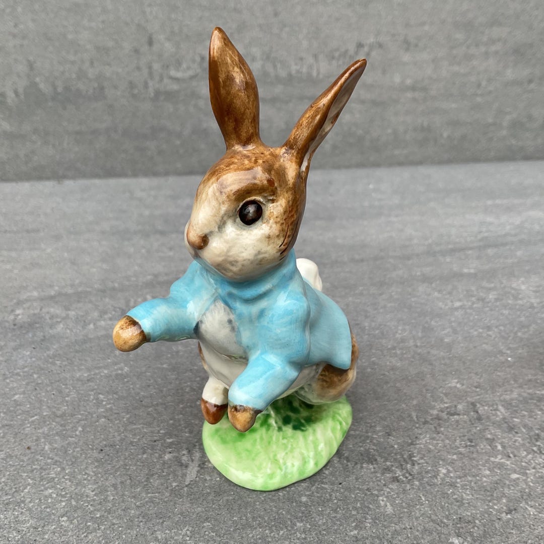 1948 Beatrix Potter's "peter Rabbit" Porcelain Figurine Beswick - Etsy