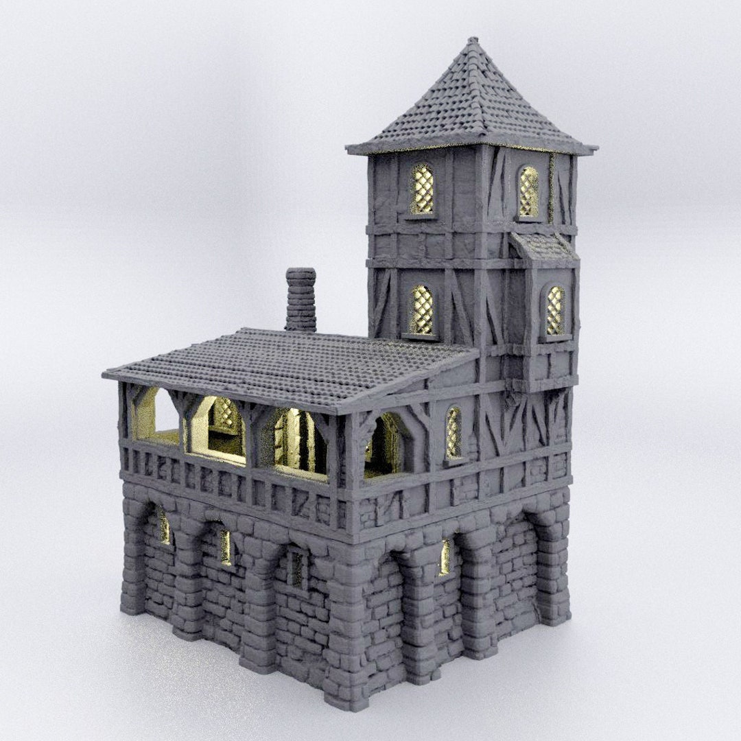Medieval Jail Dnd Miniature Terrain for Dungeons and Dragons, D&D, D ...