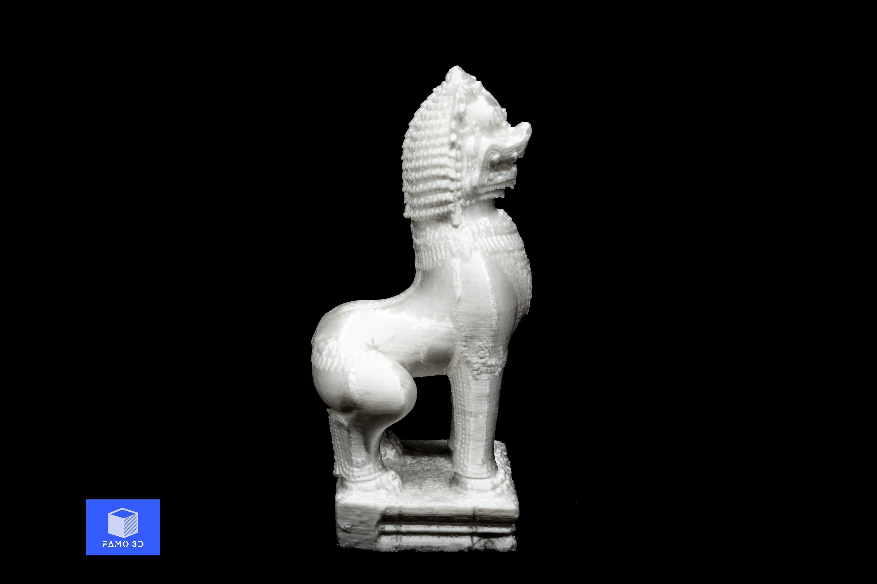 Cambodian Lion Statue- Musee Guimet, Paris, Bayon Lion Statue Taken ...