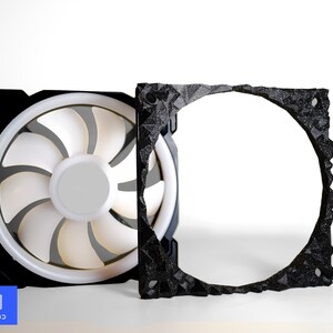 Dark Matter Fan Shroud© by Famo3d, for PC 120mm and 140mm Fans, PC ...