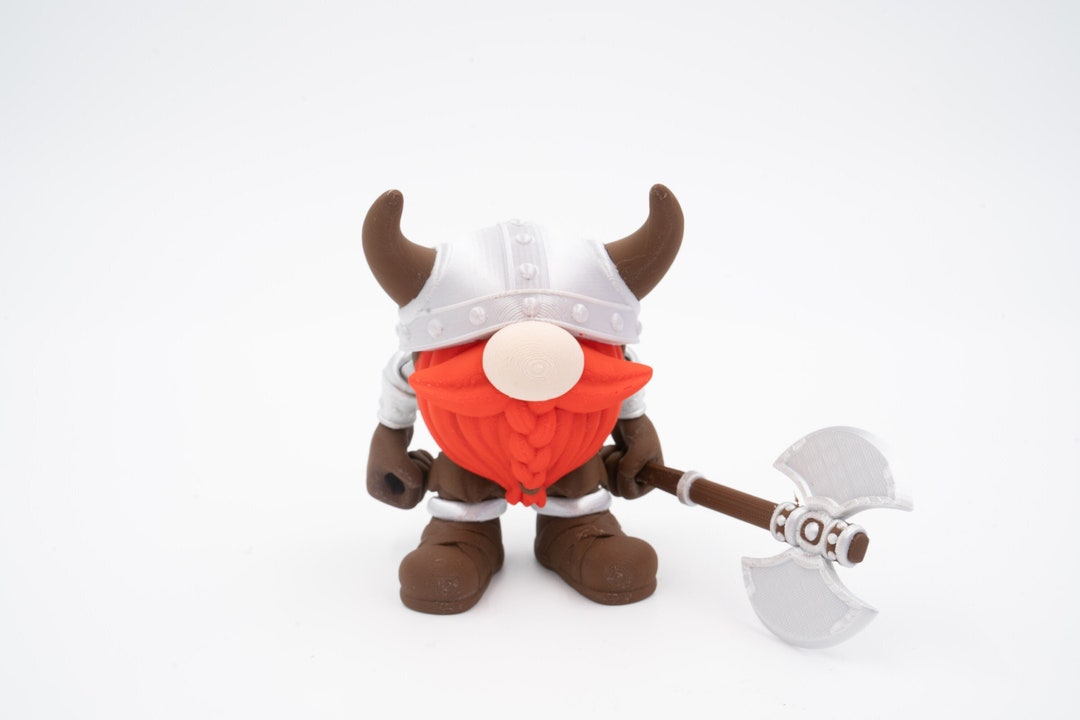 Kid's Party Favor Toy, Fidget Toy, Viking Dwarf Articulating Figure - Etsy