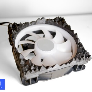 Dark Matter Fan Shroud© by Famo3d, for PC 120mm and 140mm Fans, PC ...
