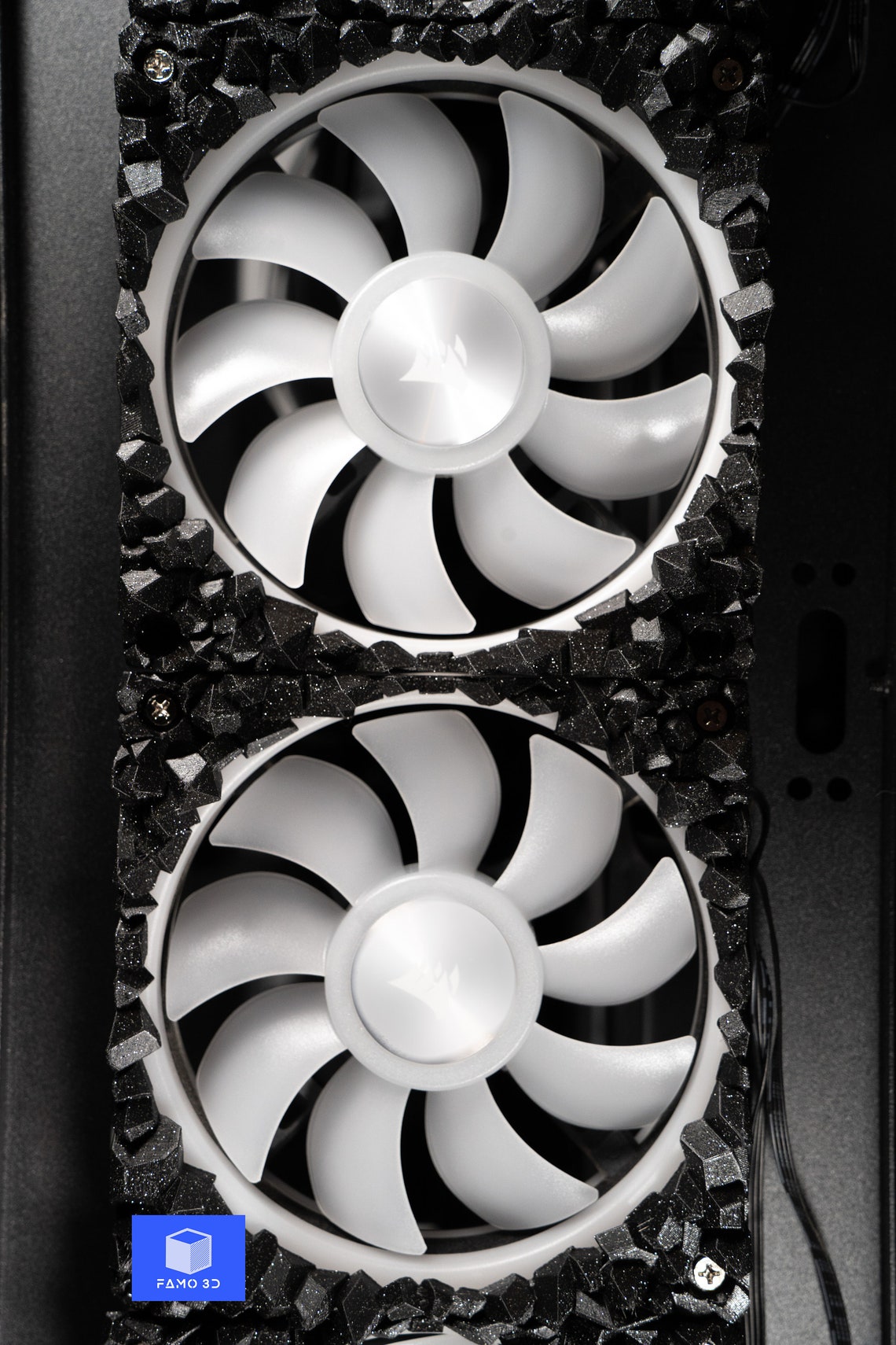 Dark Matter V2 Fan Shroud, by Famo3d, Galaxy Themed 120mm & 140mm PC ...