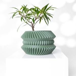 Modern Planter Pot - Minimalist Home Decor for Small & Medium Plants ...