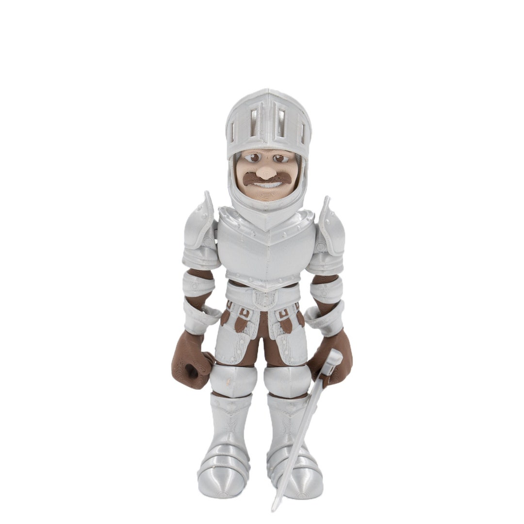Birthday Party Favor Toy, Knight Fidget Toy, Flexible Knight Figurine ...