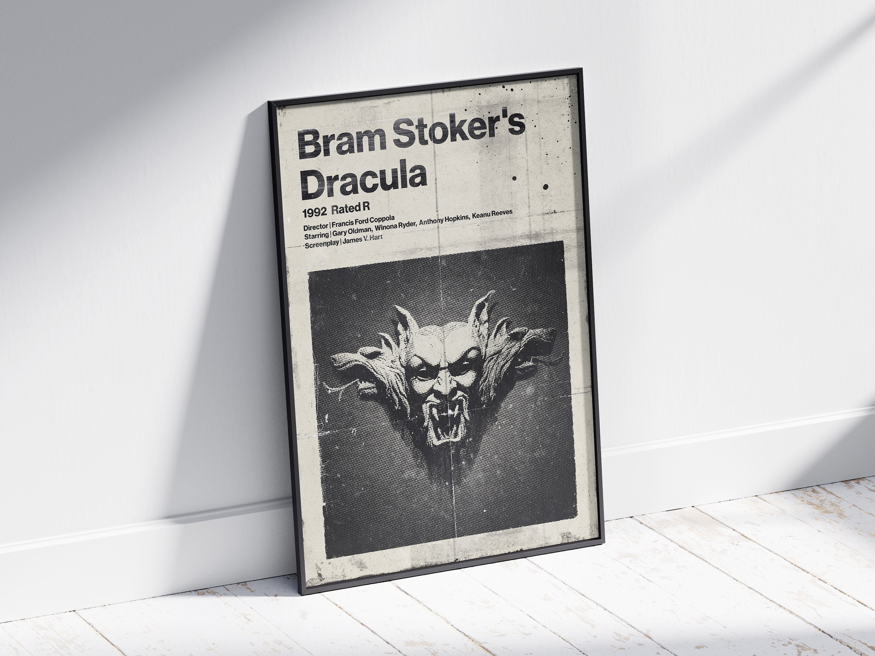 Bram Stoker's Dracula Retro Movie Poster. Vintage Style - Etsy UK