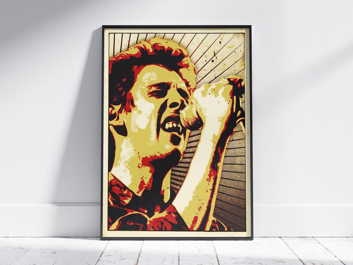 Shane Macgowan Pop Art Print. on A4/A3 Fine Art Paper. Street/pop Art ...
