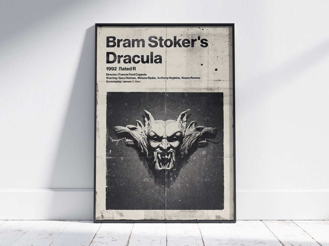 Bram Stoker's Dracula Retro Movie Poster. Vintage Style - Etsy UK