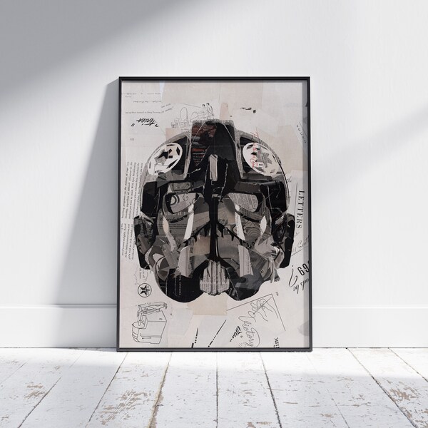 Tie Fighter Poster - Etsy UK