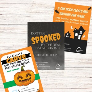 Real Estate Pop by Tags | Halloween | Custom Print Out | Pumpkin Tags ...