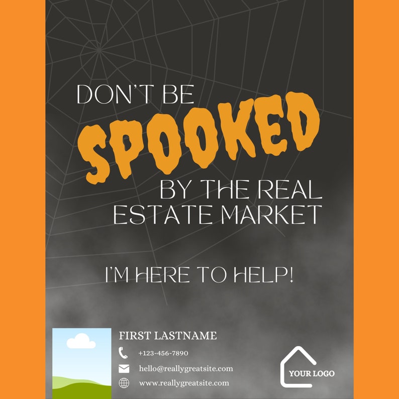 Real Estate Pop by Tags | Halloween | Custom Print Out | Pumpkin Tags ...