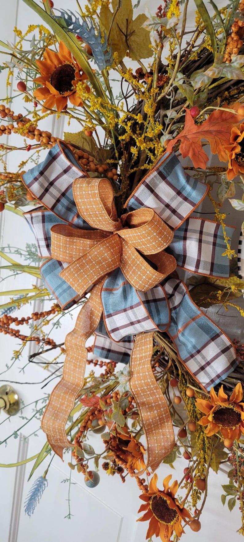 Welcome Home Fall Wreath, Fall Leopard Truck Welcome Home.whimsical ...