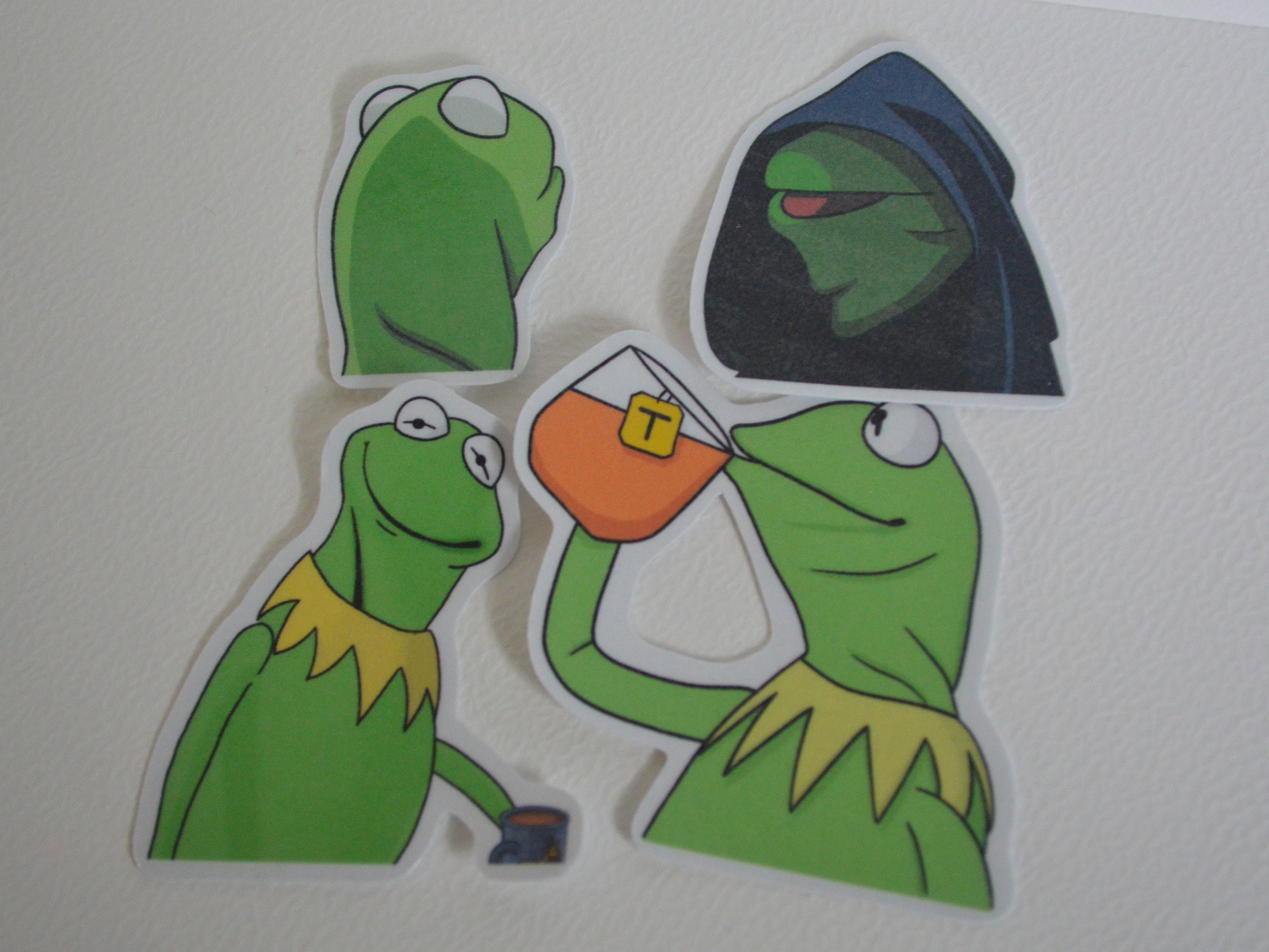 Kermit the Frog Meme Stickers - Etsy
