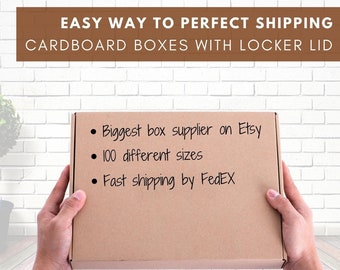 Cardboard Boot Box - Etsy