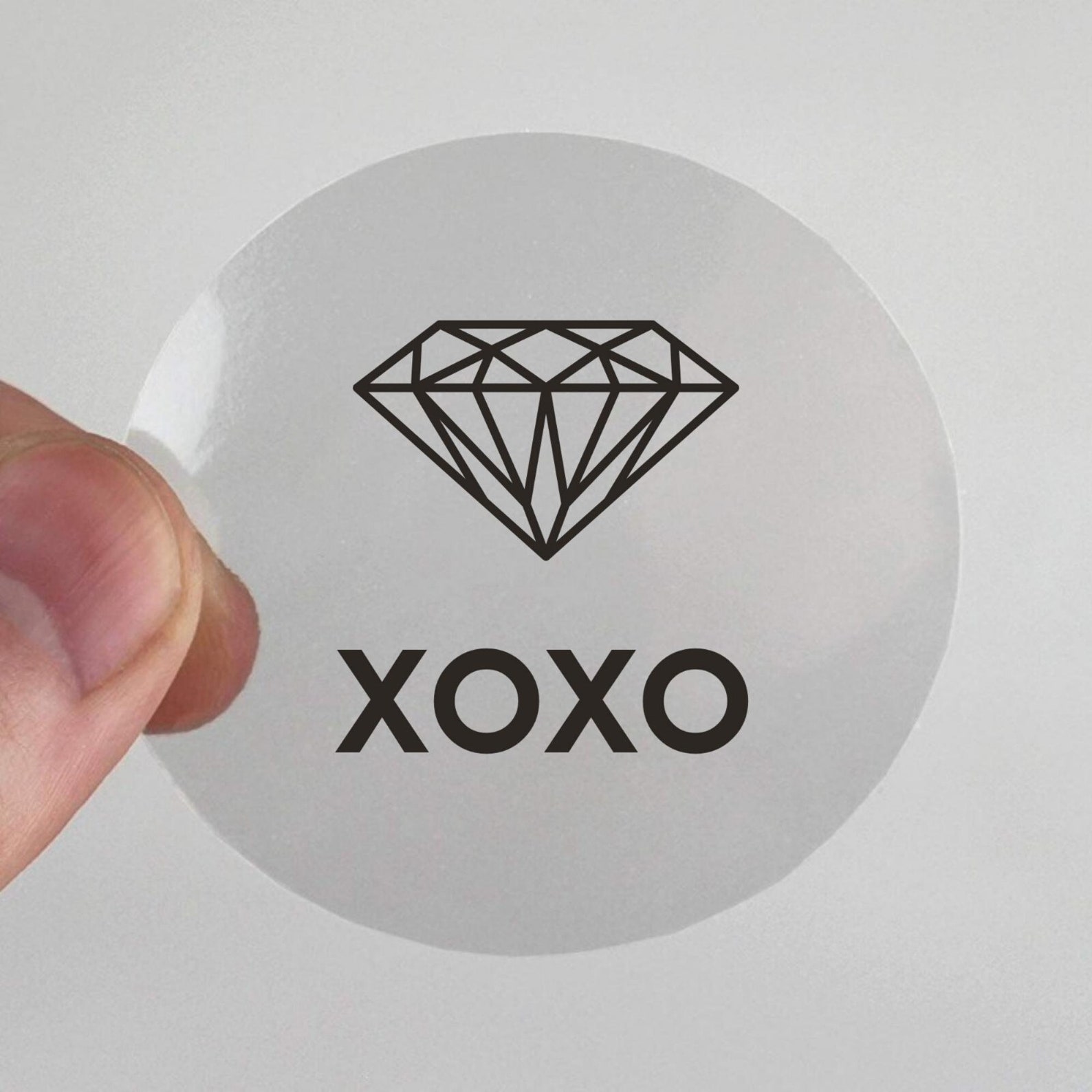 Custom Clear Stickers Transparent Label Personalised Real - Etsy