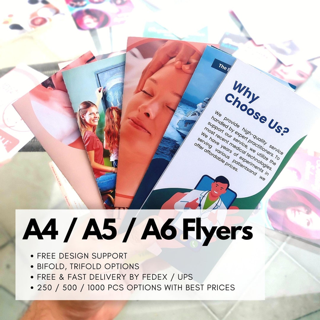 Professional Flyers, Flyer Design Print Service, Pamphlet Design ...