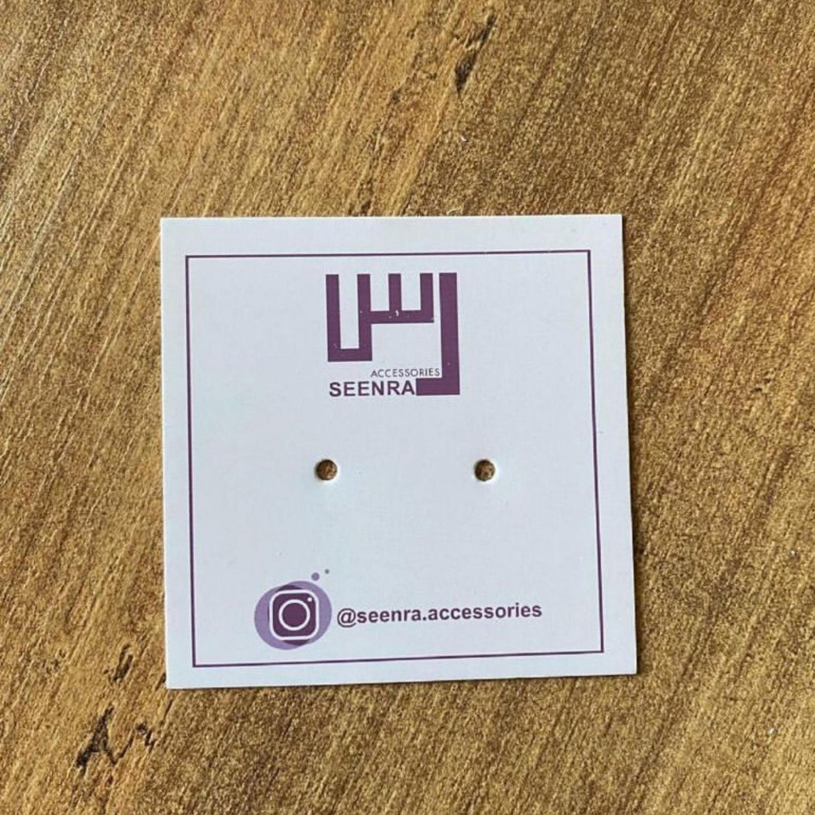 50pcs Custom Earring Cards Earring Cards With Logo Custom - Etsy