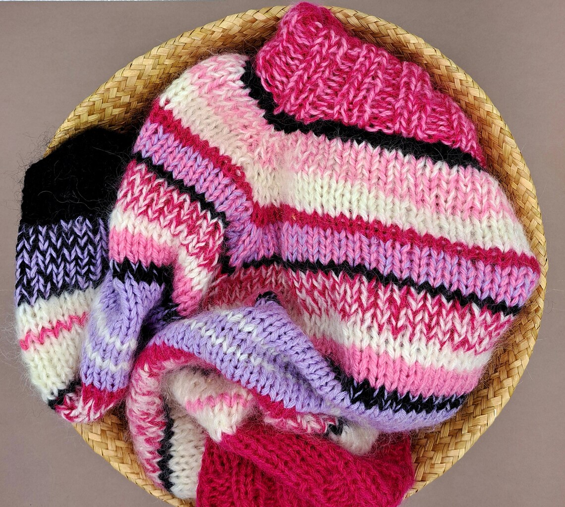 KNITTING PATTERN Sweater.flamingo Knitting Pattern Sweater ...