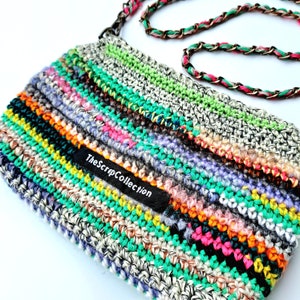 CROCHET PATTERN Bag.bella Crochet Pattern Bag.scrapyarn Crochet Pattern ...