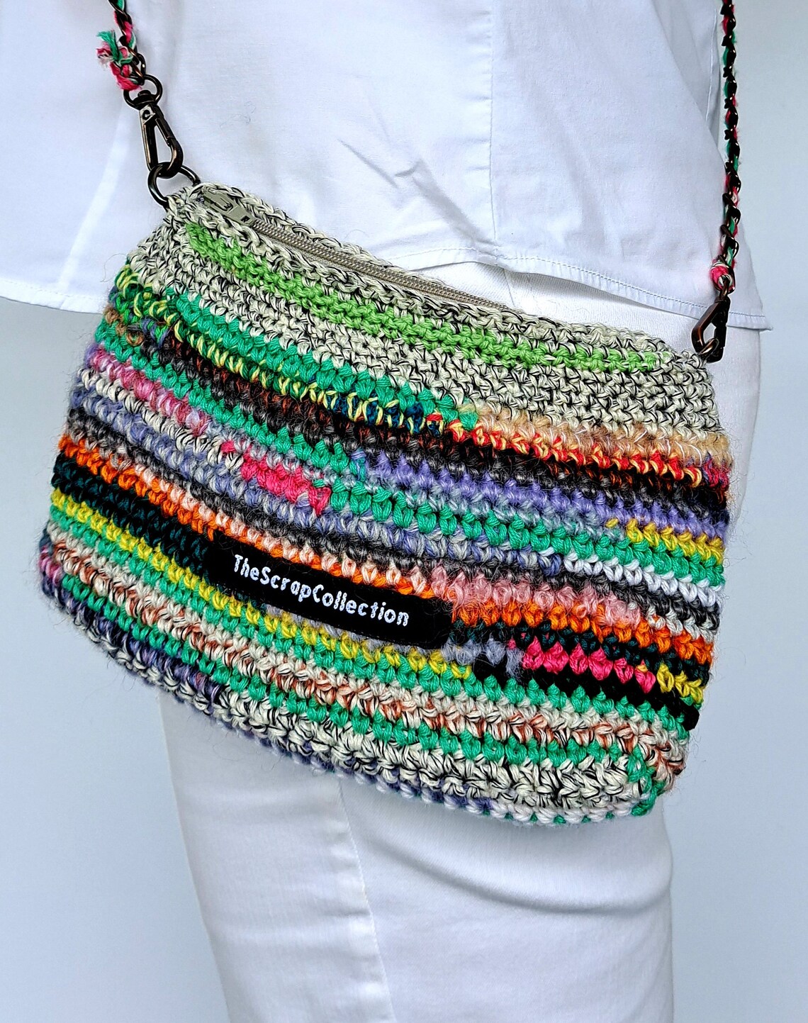 CROCHET PATTERN Bag.bella Crochet Pattern Bag.scrapyarn Crochet Pattern ...