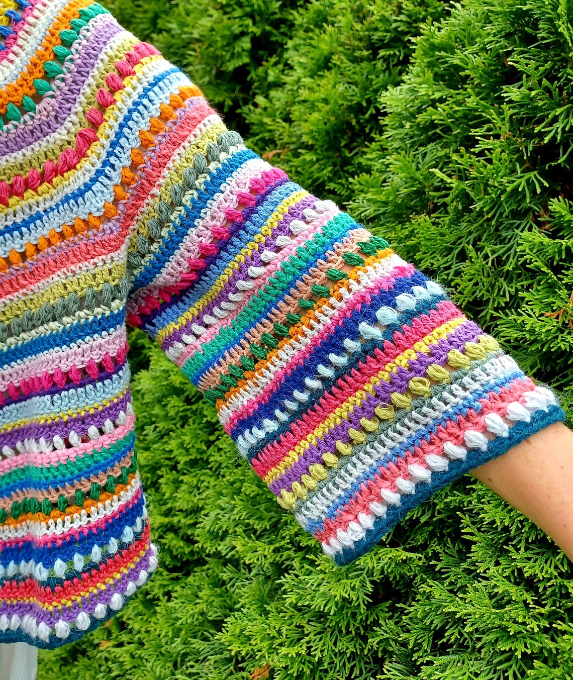 KAHLO Boho Cardigan Instant PDF Download Crochet Pattern Detailed ...