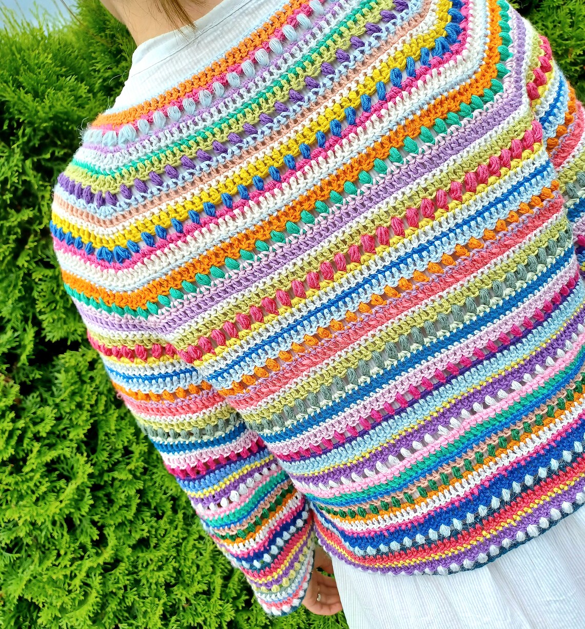 KAHLO Boho Cardigan Instant PDF Download Crochet Pattern Detailed ...