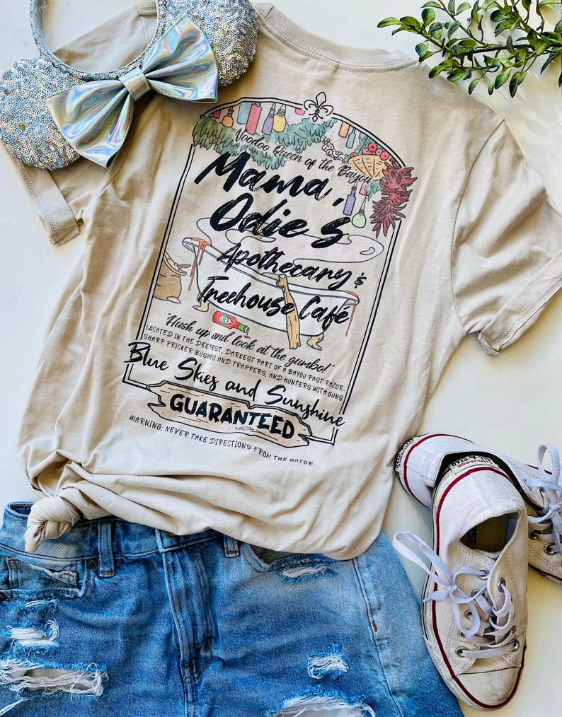 Disney Mama Odie's Treehouse Princess and the Frog Unisex T-shirt - Etsy