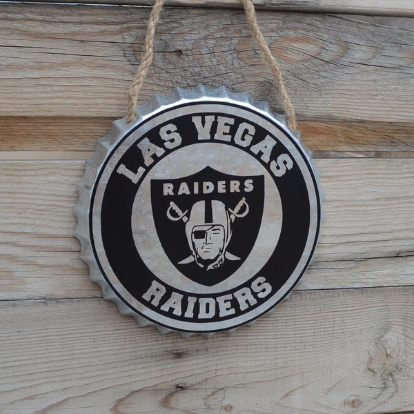 Raiders Metal Sign - Etsy