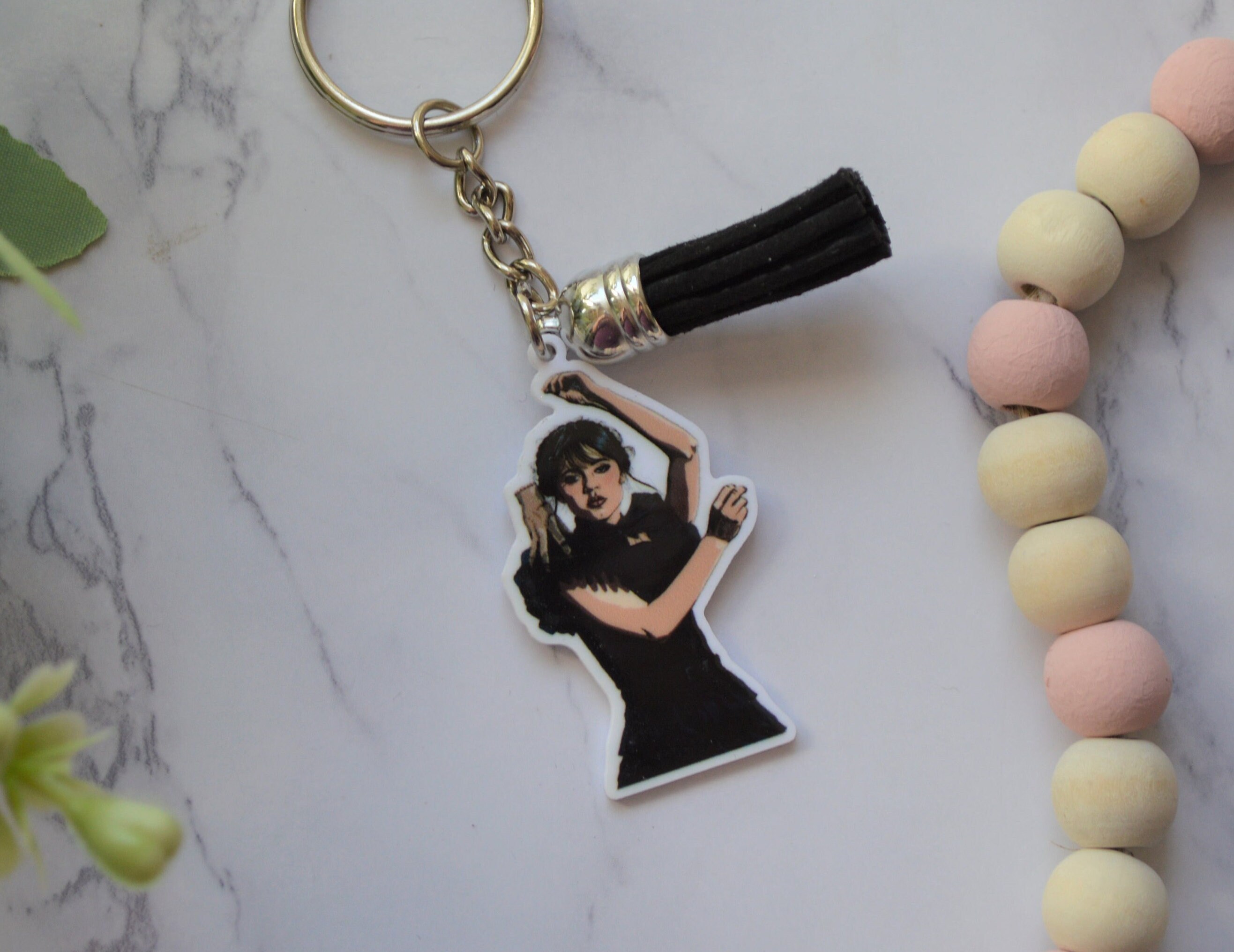 Wednesday Addams Keychain Dance Dance Dance Acrylic Keychain Gift for ...