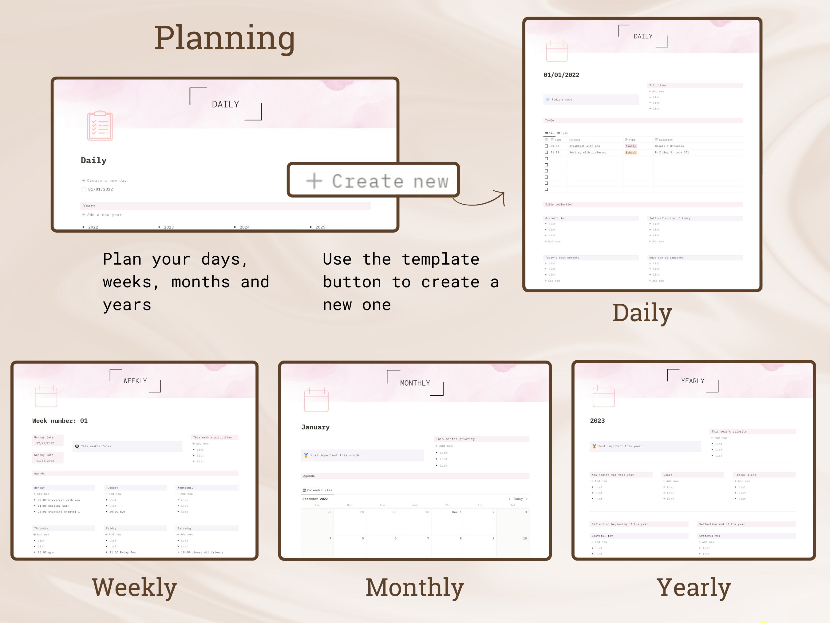 Notion Template Student Planner for Planning Your Academic Courses ...