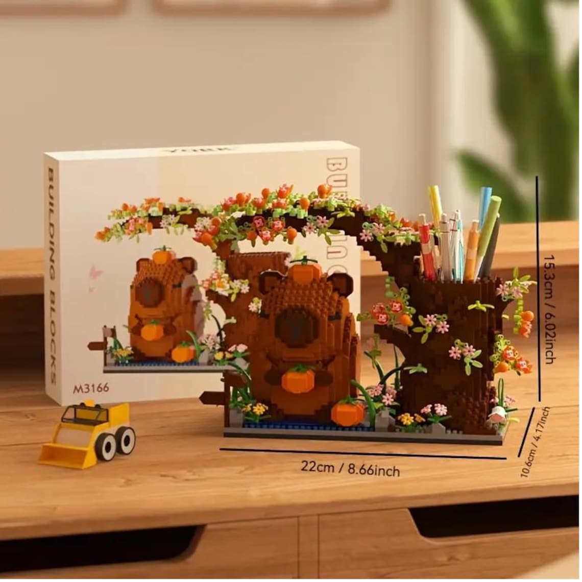 Super Cute Capybara Lego PEN HOLDER Set A11 - Etsy