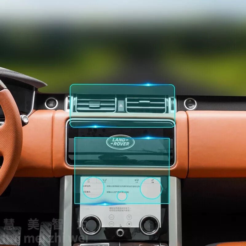 2018-2021 Range Rover LINE-UP Screen Protector Top & Bottom SET - Etsy