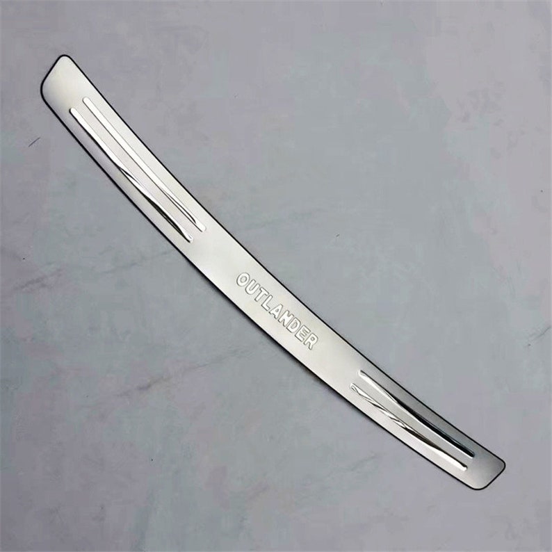 Stainless Steel Rear Bumper Protector Sill Trunk Rear Guard Tread Plate ...