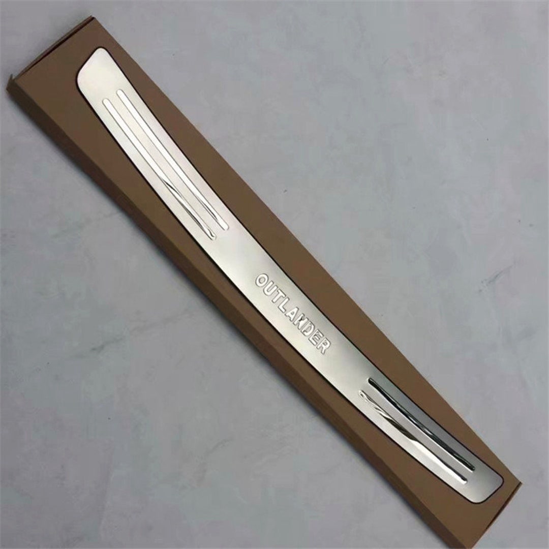 Stainless Steel Rear Bumper Protector Sill Trunk Rear Guard Tread Plate ...