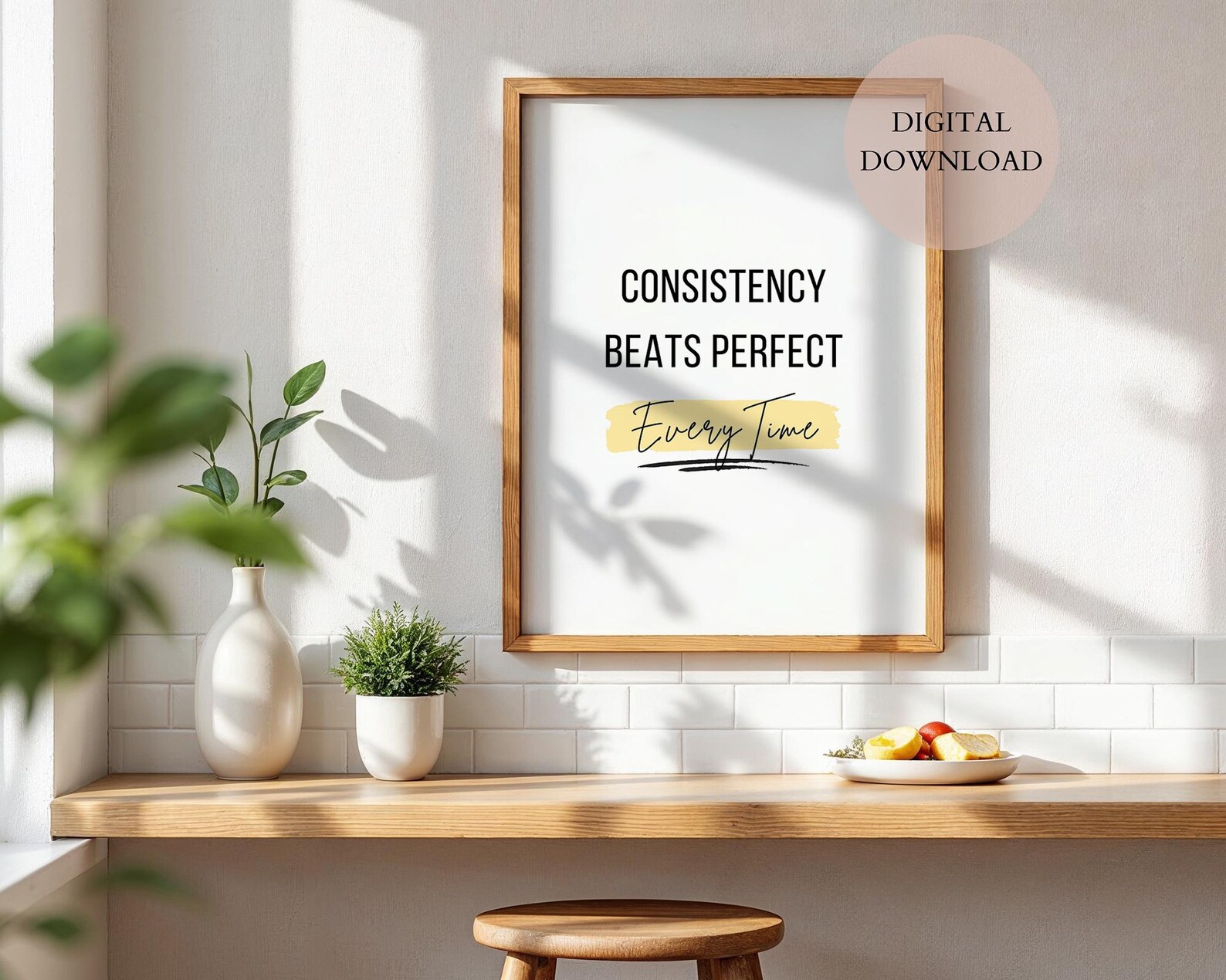 Work From Home Motivational Wall Decor, Success Wall Art, Encouragement ...
