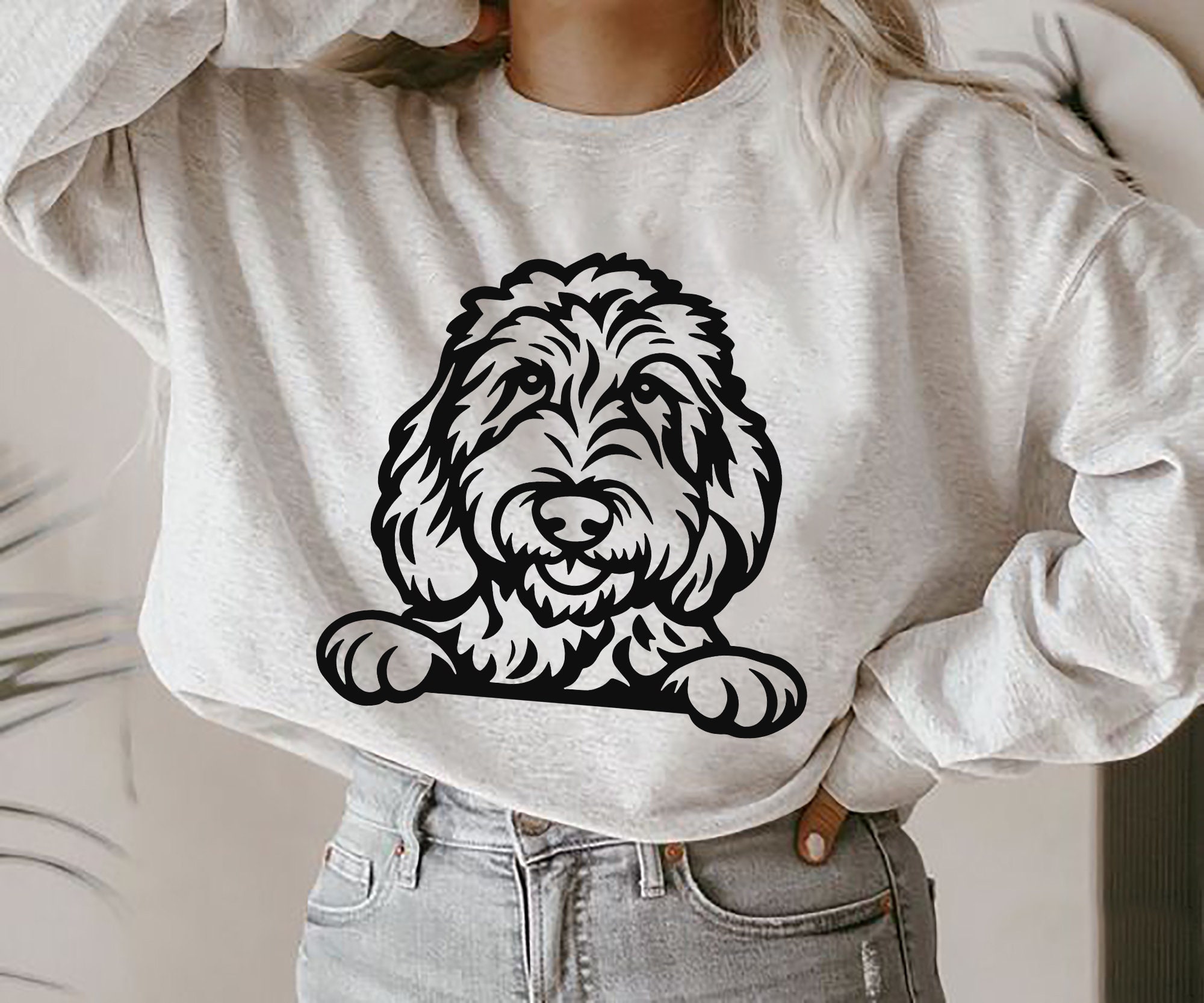 Labradoodle SVG Cutting File, Labradoodle Png, Dog Svg Cricut, Cute ...