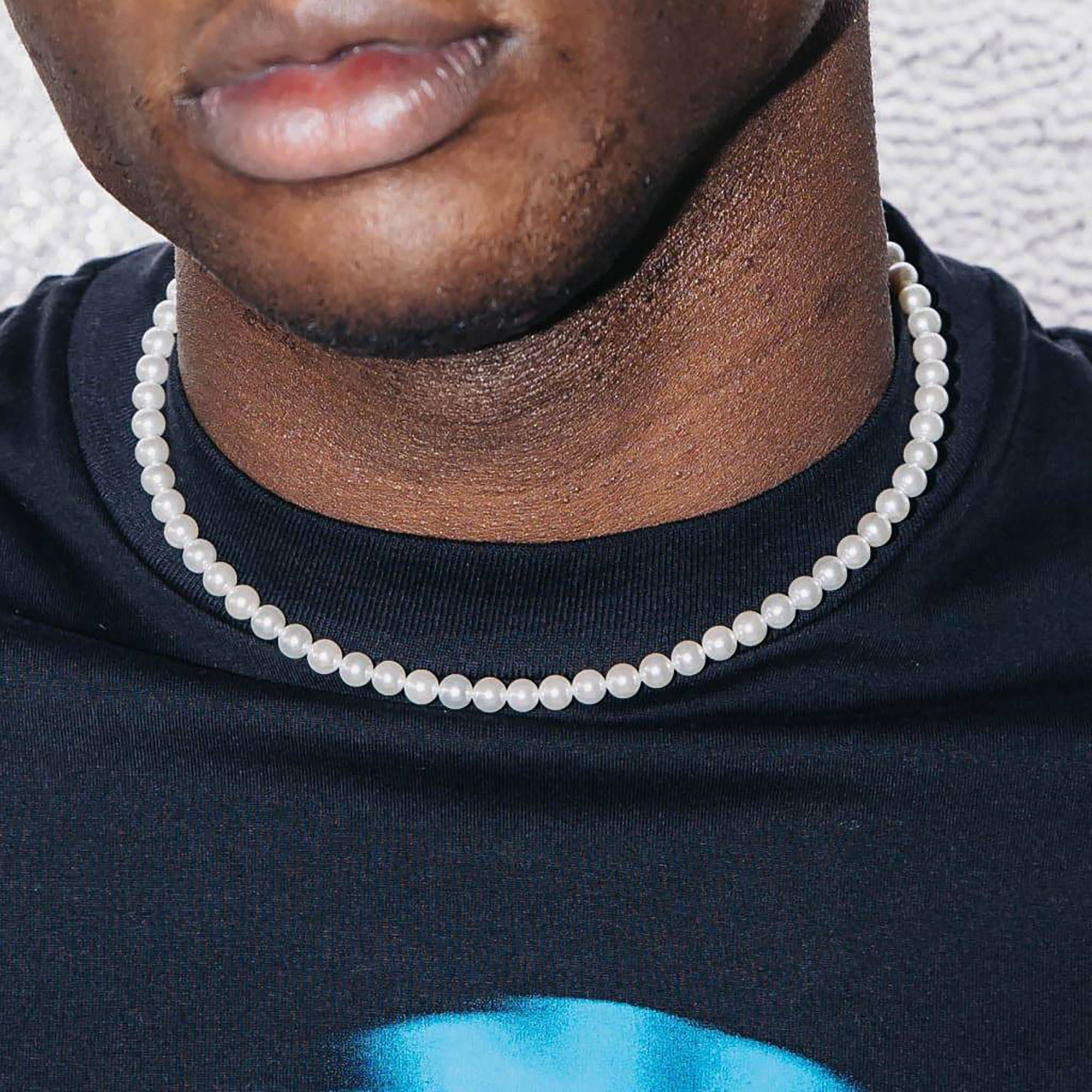 4mm Pearl Necklace Natural Freshwater Pearls Pearl - Etsy