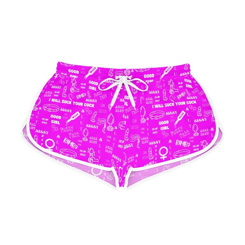 Sissy Print Women's Relaxed Shorts AOP Sissification. Feminization ...