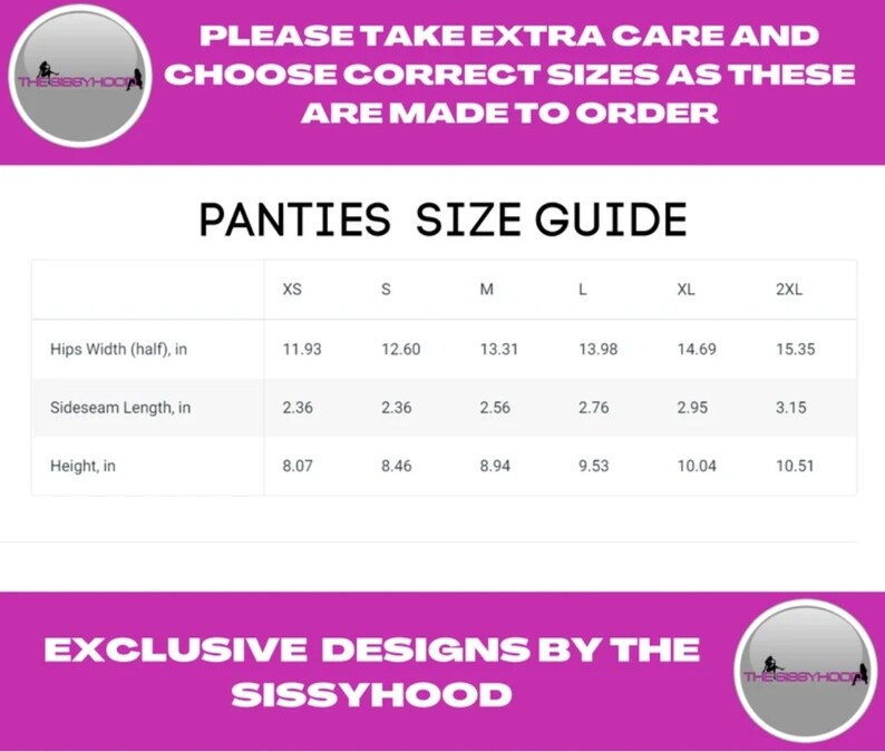 Humiliation Panties Beta Sissy Sissification Sph Etsy