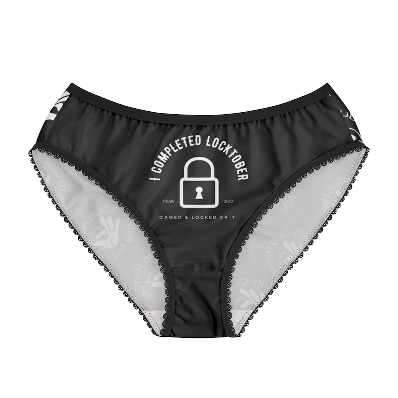 LOCKTOBER Panties Sissy Humiliation. Chastity. Sph. Women's Briefs - Etsy