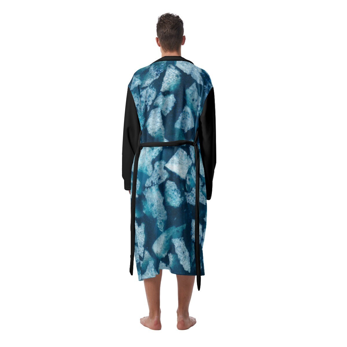 Men's Heavy Fleece Bathrobe. Comfortable and Cozy in Fresh Colorful ...