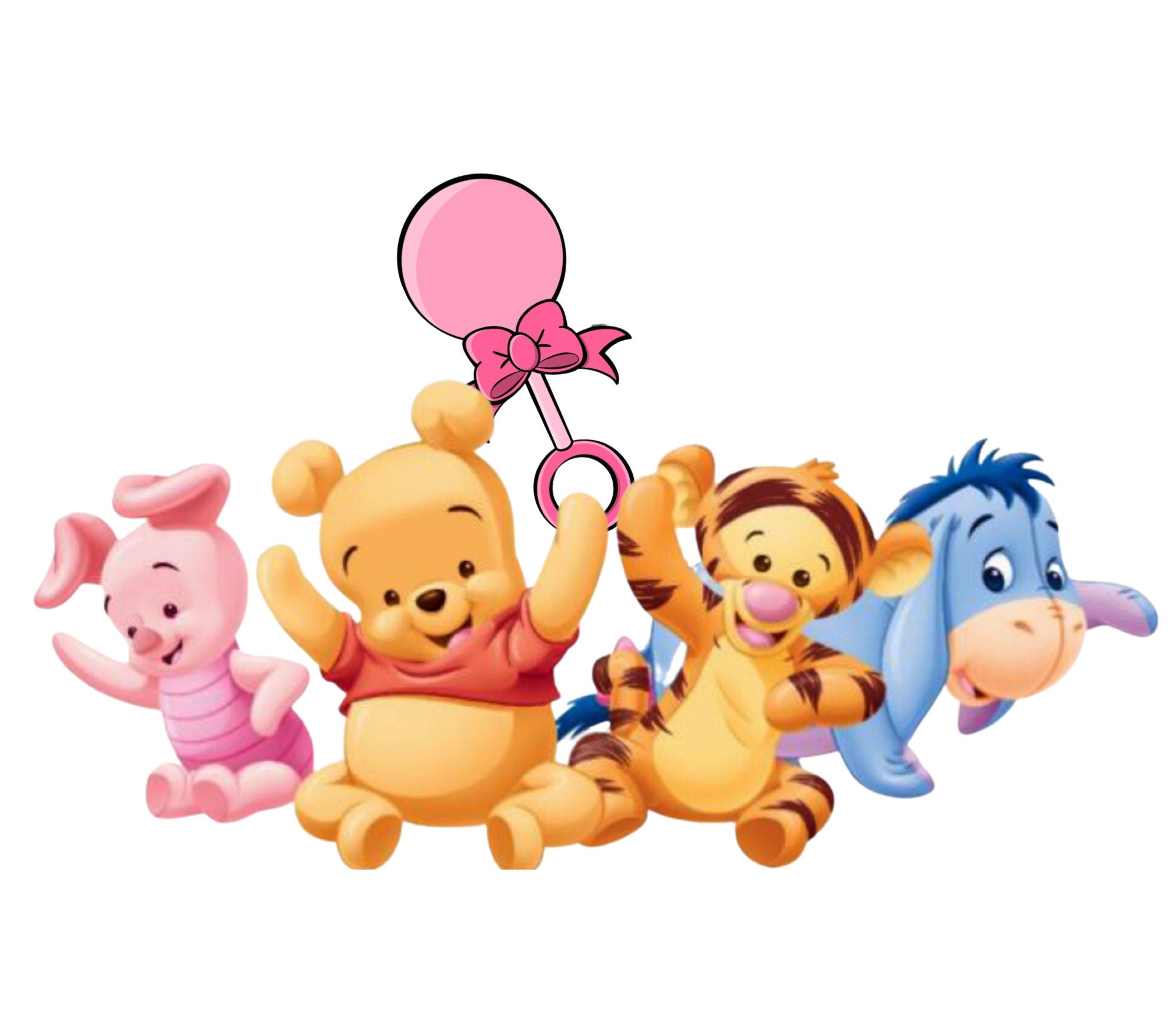 Pooh N Baby Friends Digital Download - Etsy