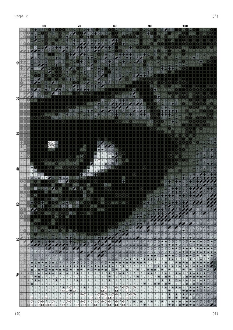 Johnny Depp Cross Stitch Pattern DMC Charttwocolorvariationsneedlepoint ...