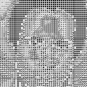 Keanu Reeves MINI Cross Stitch Pattern DMC Chart Two Color Variations ...