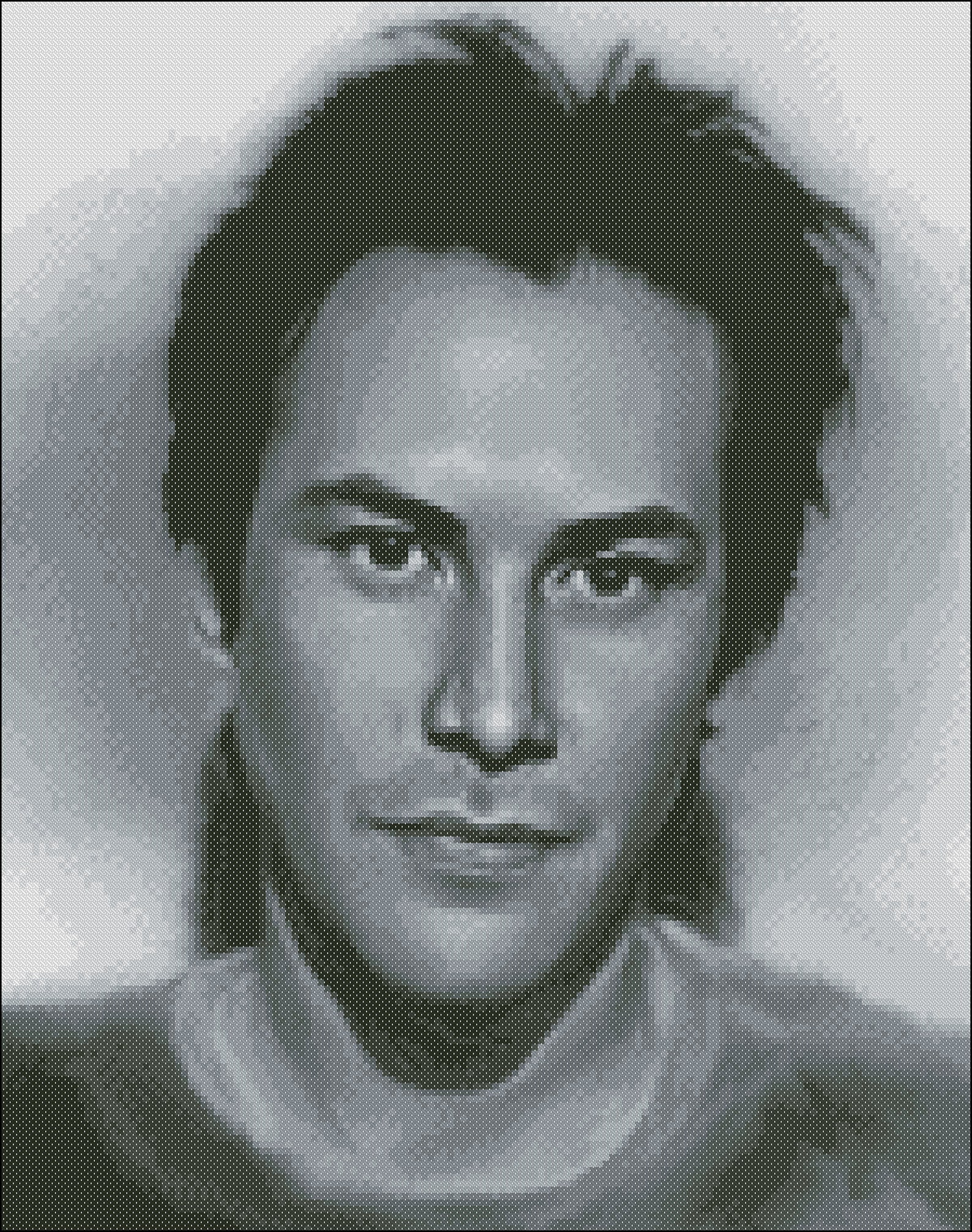 Keanu Reeves Cross Stitch Pattern DMC Chart Two Color Variations ...
