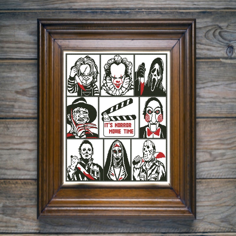 Terrifyer Cross Stitch - Etsy