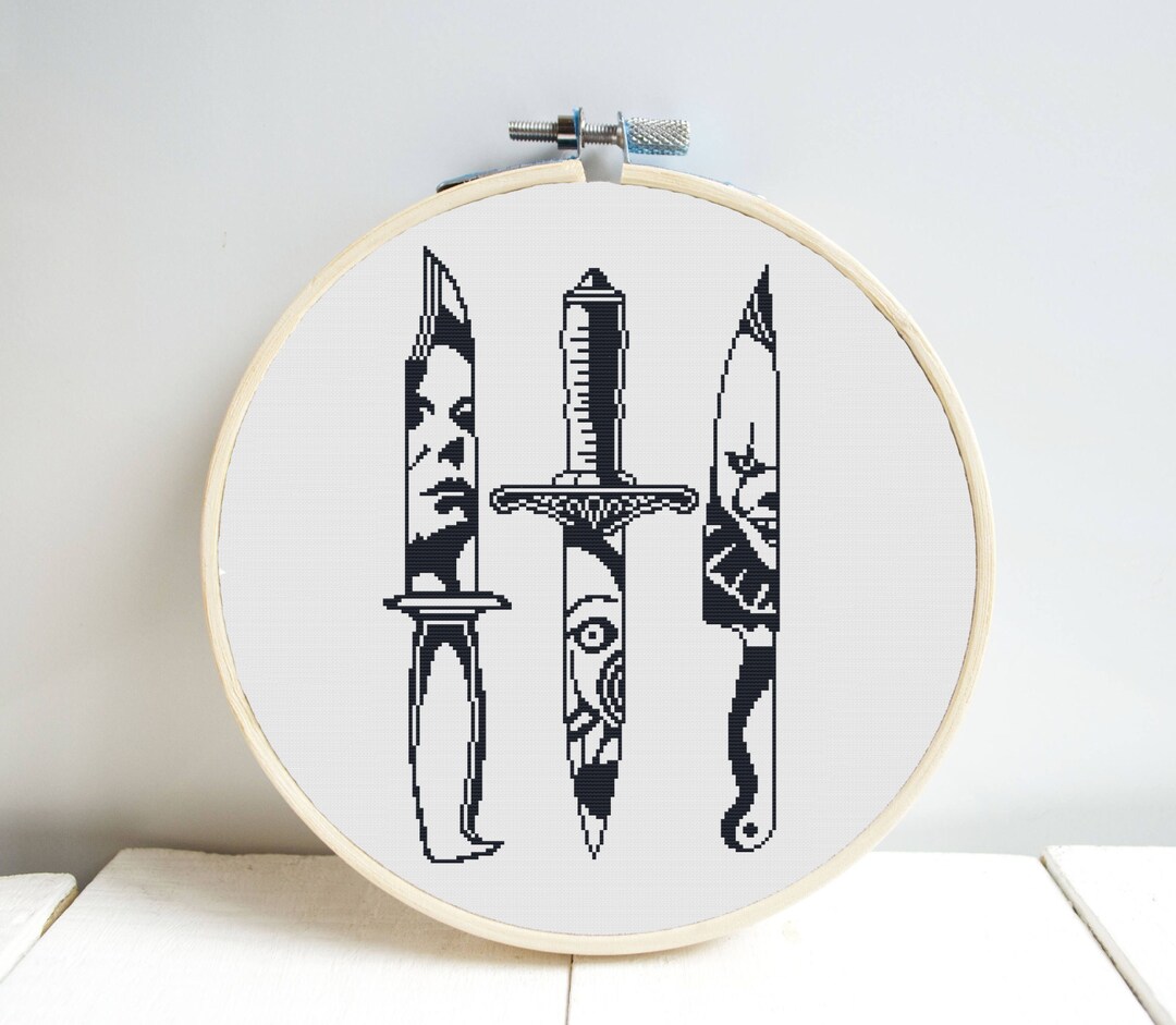 Weapons of Maniacs 2 Cross Stitch Pattern DMC Needlepoint - Etsy Canada