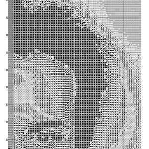 Keanu Reeves Cross Stitch Pattern DMC Chart Two Color Variations ...